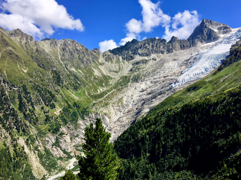 Le Glacier du Trient - Le Châtelard