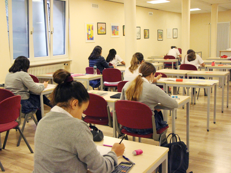 End of classes and final exams - Le Châtelard